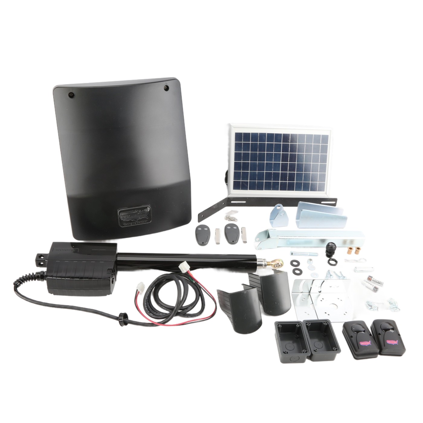USAutomatic Ranger 500 1 Solar Charged Single Swing Gate Opener Kit ...