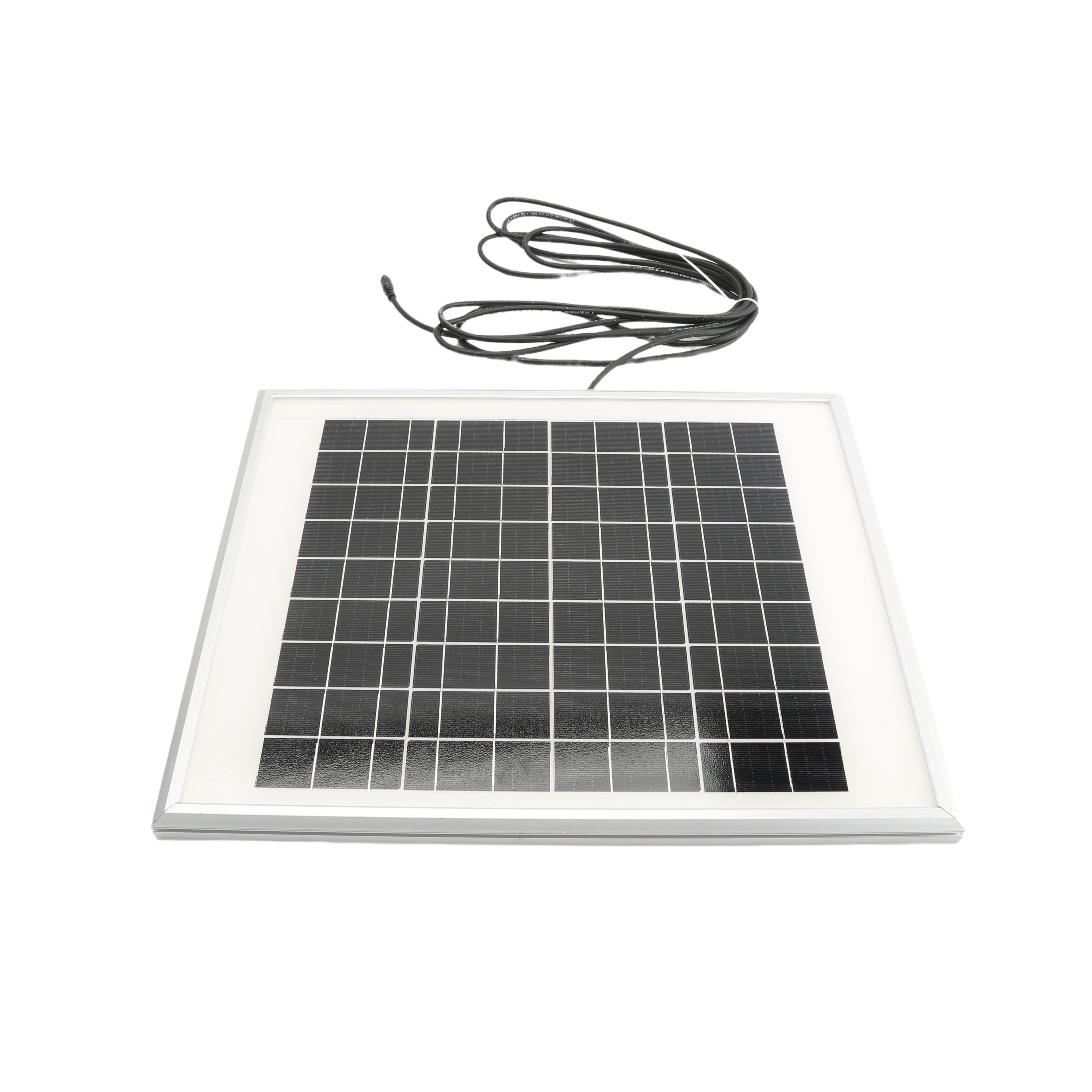 USAutomatic 20 Watt Solar Panel Kit w/ 15 Feet Cable, Bracket & Plug ...
