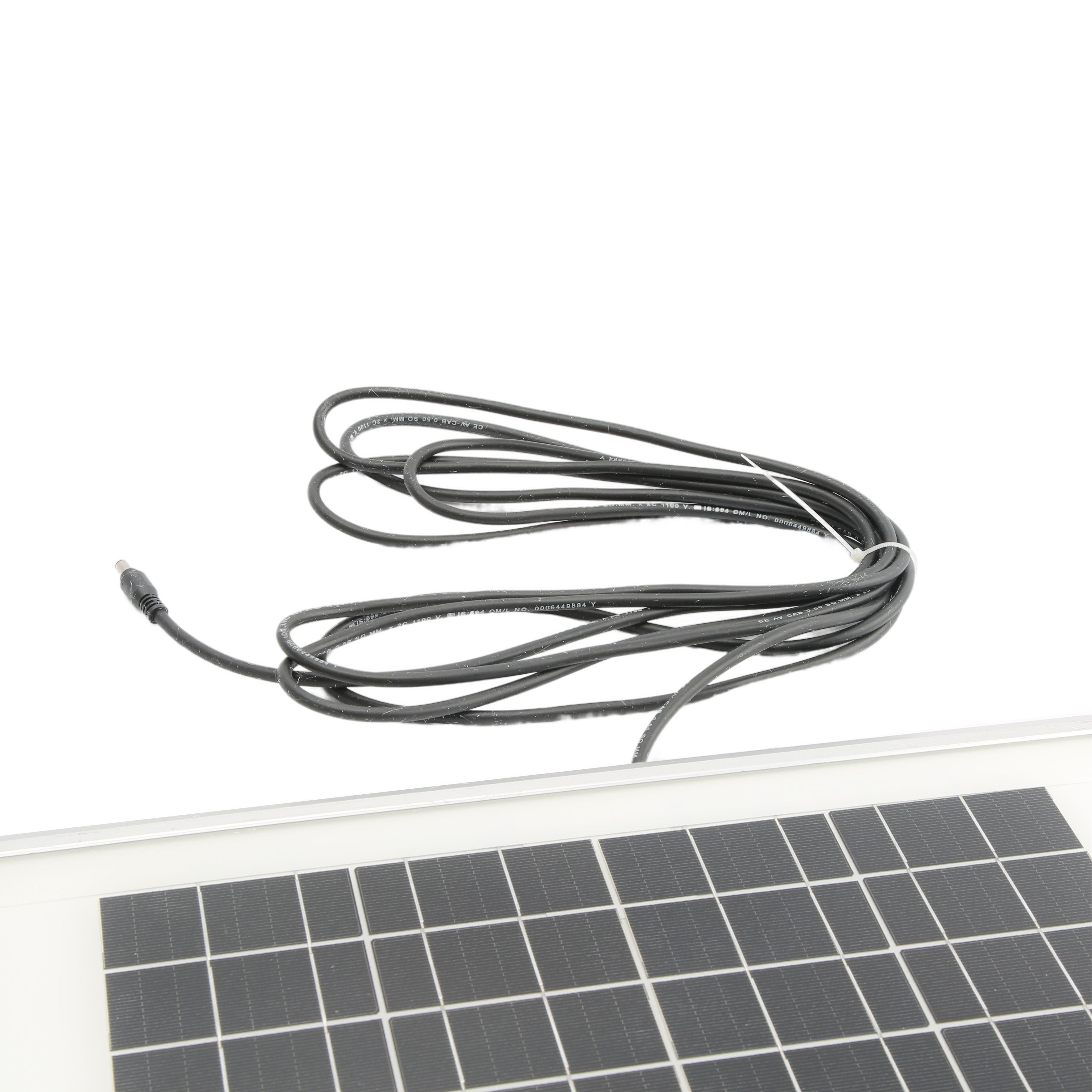 USAutomatic 20 Watt Solar Panel Kit w/ 15 Feet Cable, Bracket & Plug - 520031 | USAutomatic Gate ...