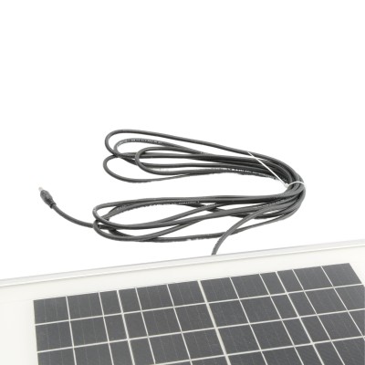 USAutomatic 20 Watt Solar Panel Kit w/ 15 Feet Cable, Bracket & Plug ...